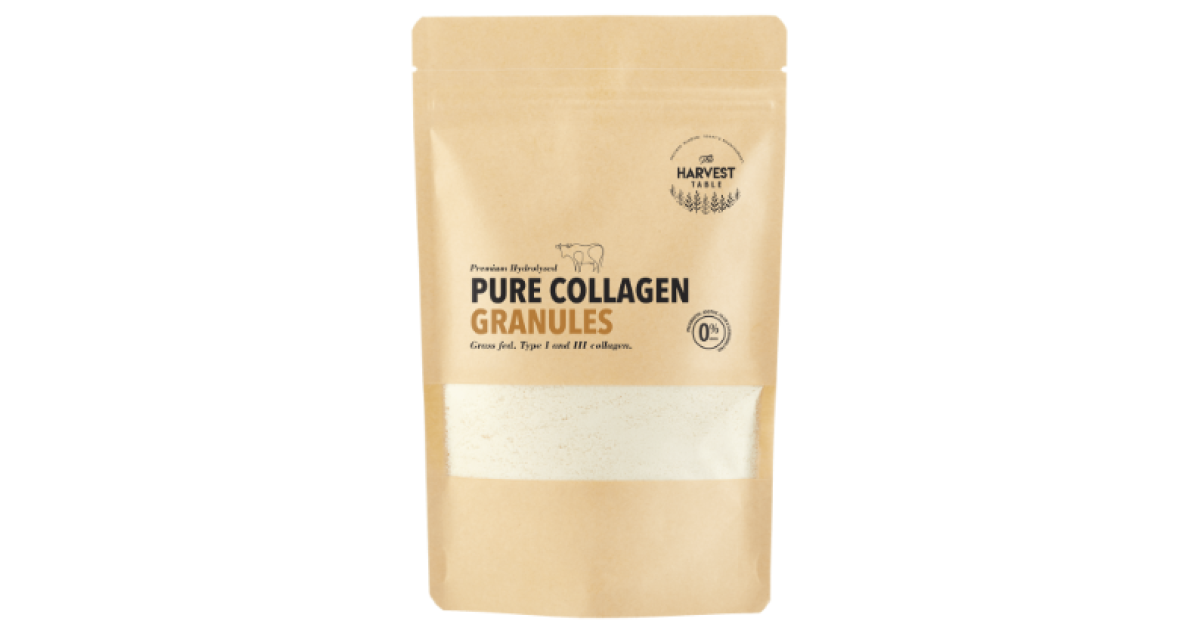 Buy The Harvest Table Pure Argentinian Bovine Collagen Granules Pouch ...