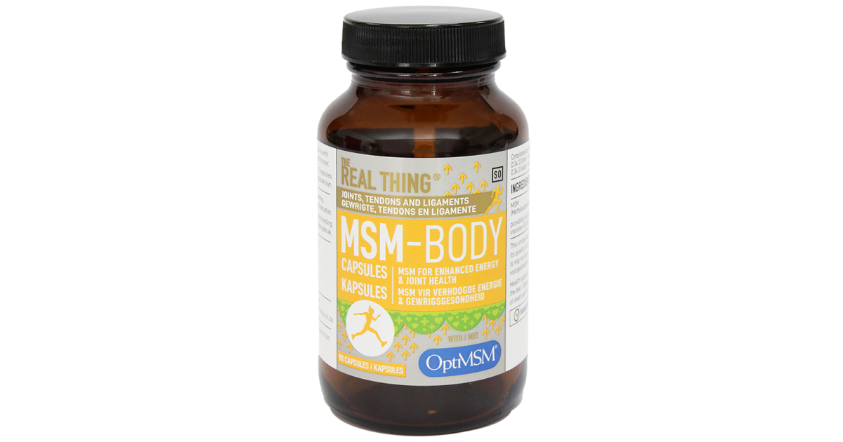 Buy The Real Thing MSM-Body Online | Faithful to Nature