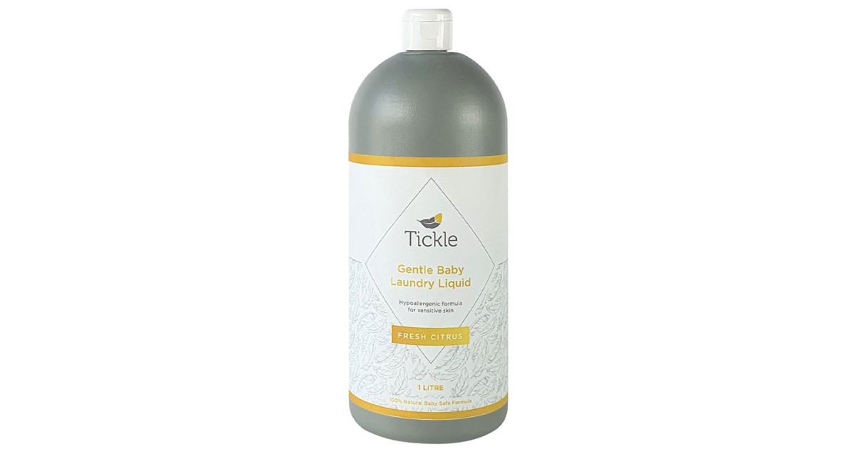 Buy Tickle Hypoallergic Baby Laundry Liquid - Orange & Mint - 1L Online ...
