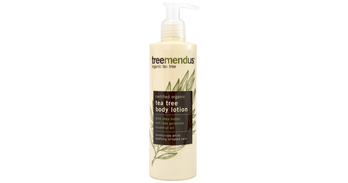 Buy Treemendus Organic Tea Tree Body Lotion Online | Faithful to Nature