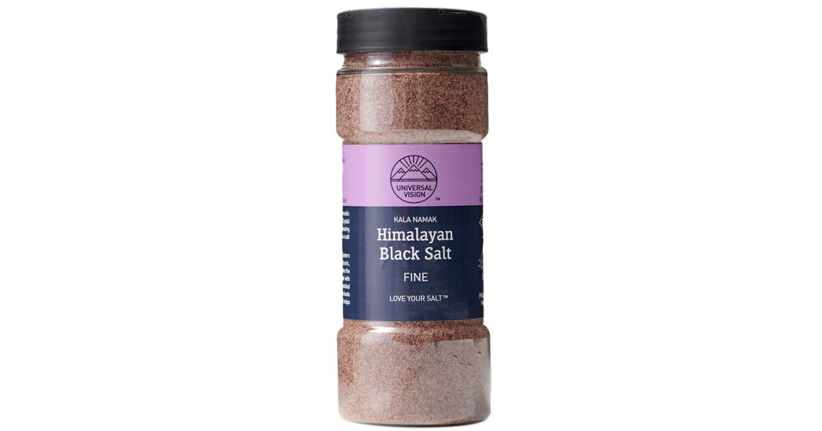 Buy Universal Vision Fine Black Salt (Kala Namak) Online | Faithful to ...