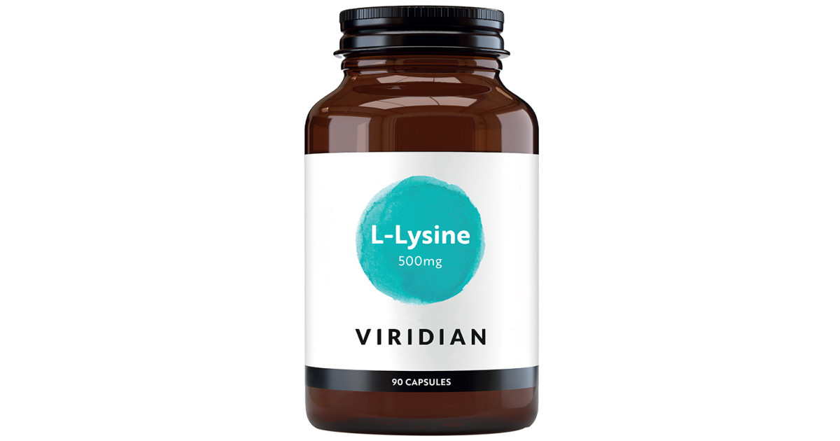 Buy Viridian L-Lysine 90 Capsules Online | Faithful to Nature