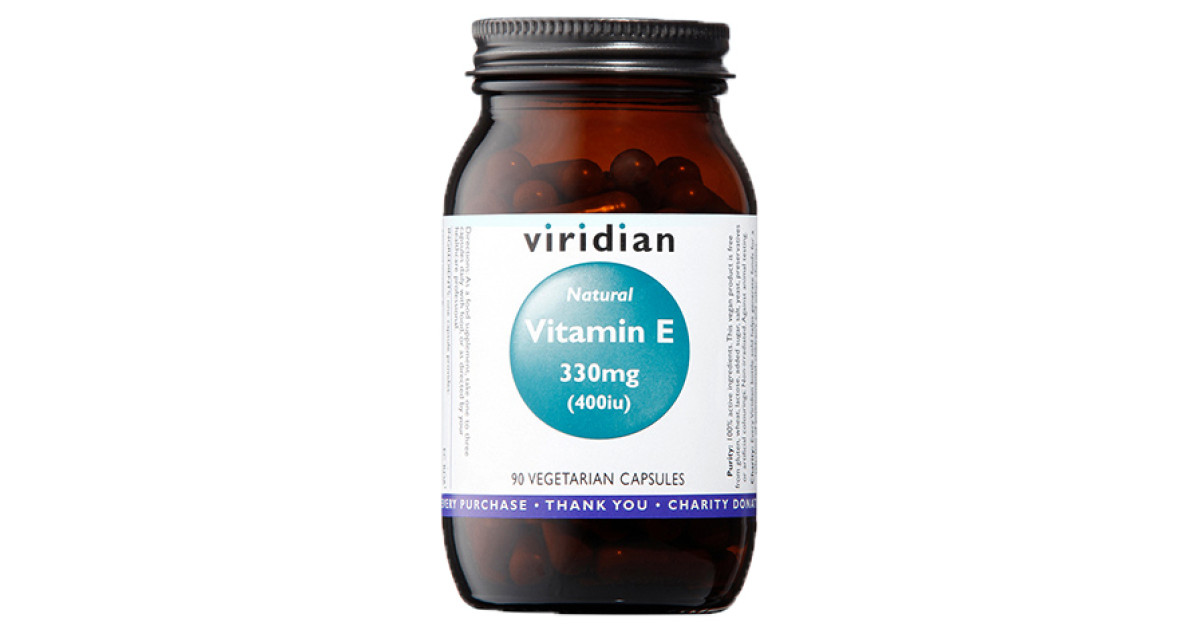 Buy Viridian Natural Vitamin E Online | Faithful to Nature