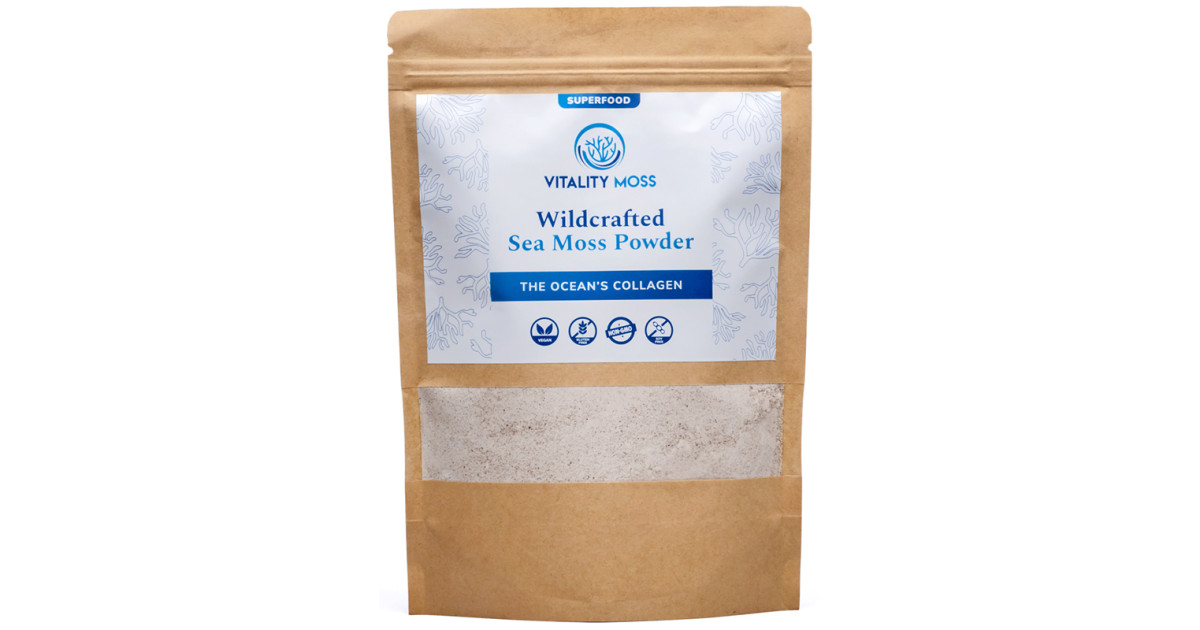 Buy Vitality Moss Sea Moss Powder 500g Online | Faithful to Nature