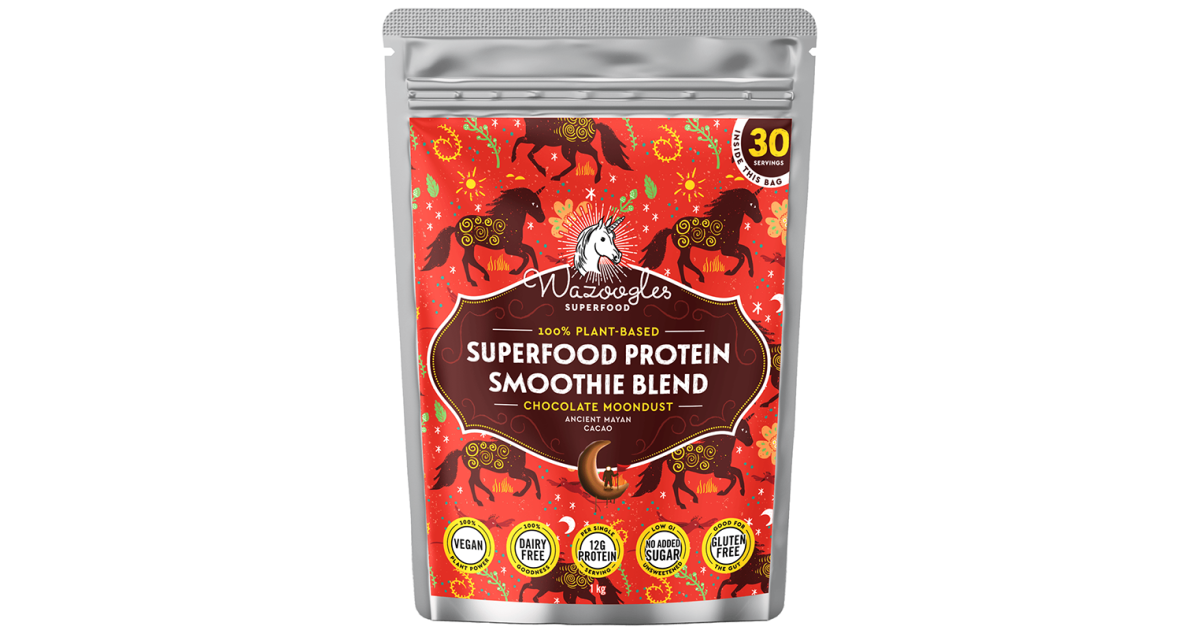 Buy Wazoogles Chocolate Moondust Superfood Protein Shake Online ...
