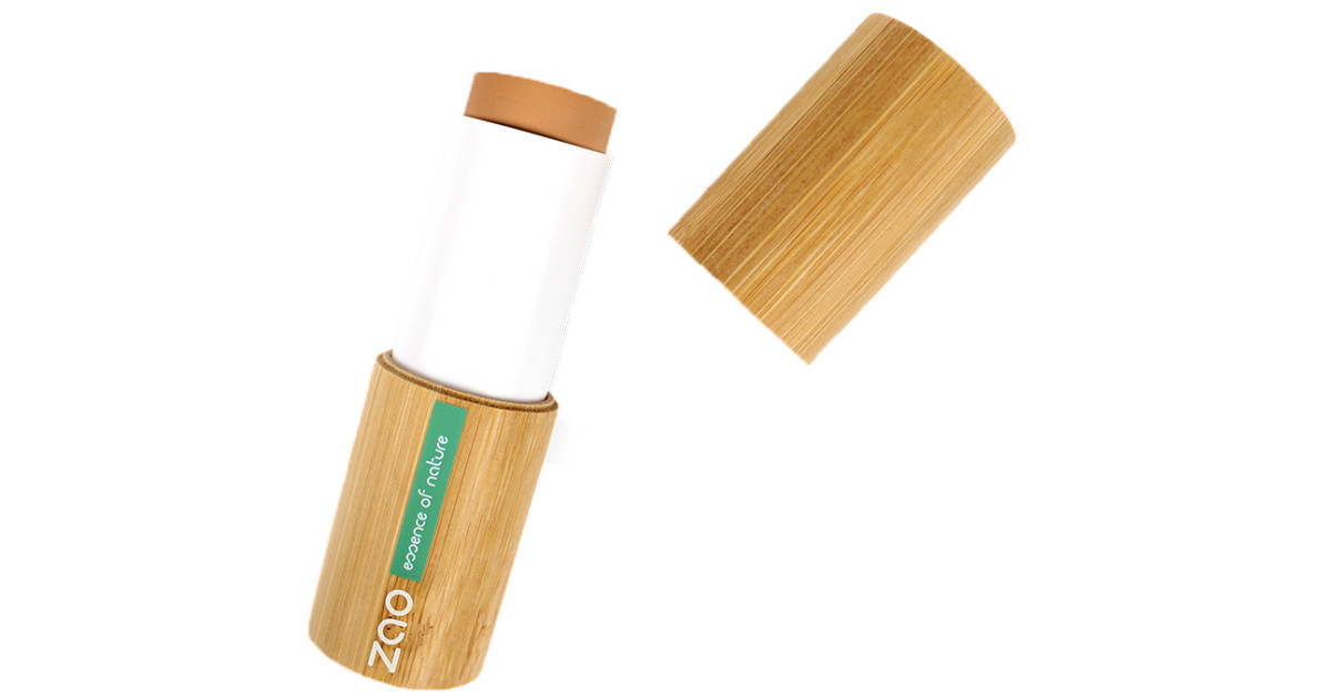 Buy Zao Essence of Nature Stick foundation - Apricot Medium Online ...