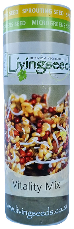 Buy Living Seeds Vitality Mix Sprouting & Microgreen Seeds Online ...