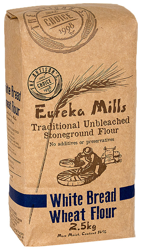 Buy Eureka Unbleached Stone Ground White Bread Flour Online | Faithful to Nature