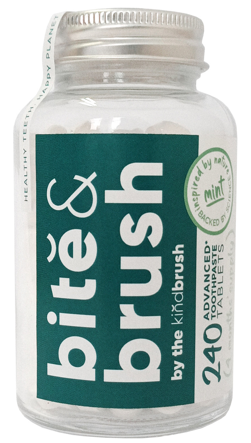 Buy Kindbrush Bite & Brush 240 - 4 month supply Online | Faithful to Nature
