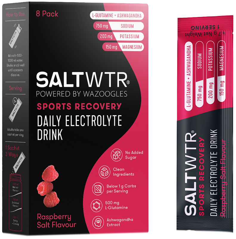 Buy SaltWTR Raspberry Salt - Sugar-free Electrolytes - Sports Recovery ...