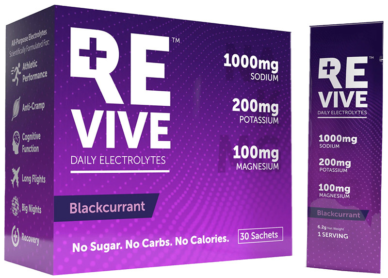 Buy REVIVE Daily Electrolytes - Blackcurrant Online | Faithful to Nature