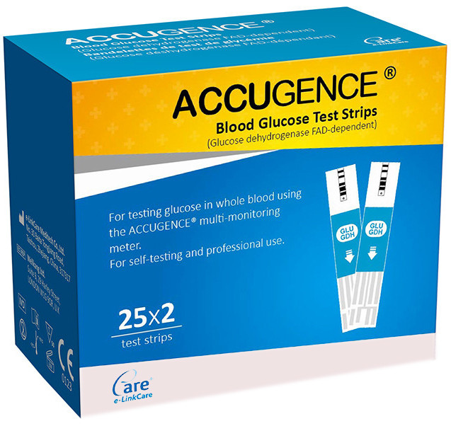 Buy AccuGence GDH Glucose Test Strips Online | Faithful to Nature