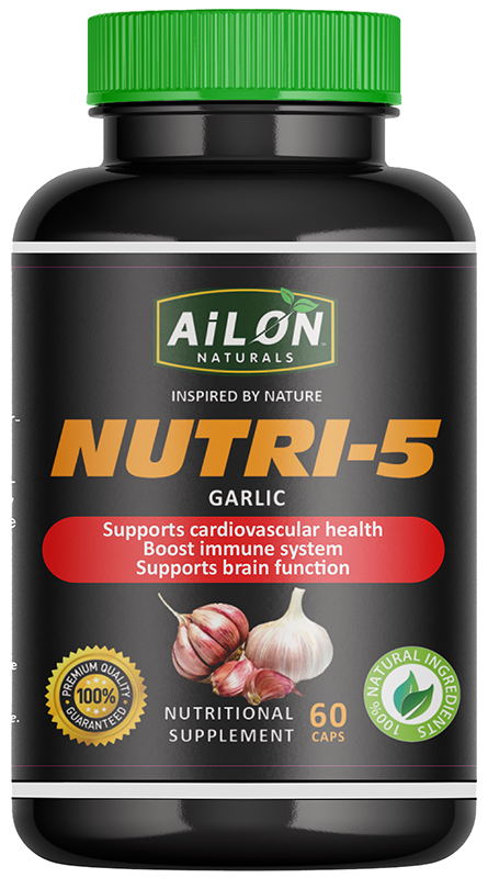 Buy Ailon Naturals Nutri 5 - Garlic capsules (60 caps) Online ...