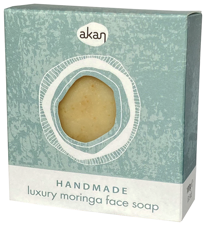 Buy Akan Handmade Luxury Moringa Face Soap Online | Faithful to Nature