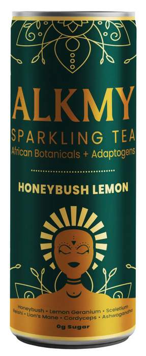 Buy Alkmy Sparkling Tea Honeybush Lemon Online | Faithful to Nature