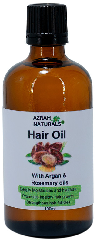 Buy Azrah Naturals Argan and Rosemary Hair Oil Online | Faithful to Nature