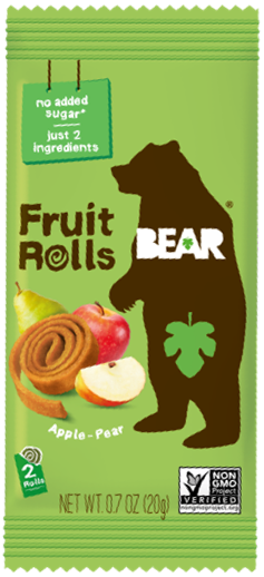 Buy Bear Fruit Rolls Apple Online | Faithful to Nature