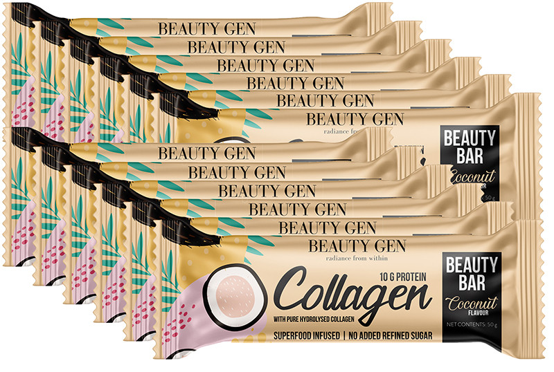 Buy Beauty Gen Collagen Bar Coconut x 12 Online | Faithful to Nature