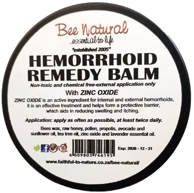 Buy Bee Natural Hemorrhoid Remedy Balm Online | Faithful to Nature