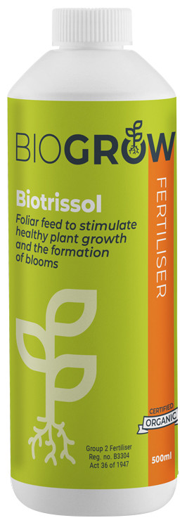 Buy Biogrow Biotrissol (Organic Liquid Fertilizer) 500ml Online ...