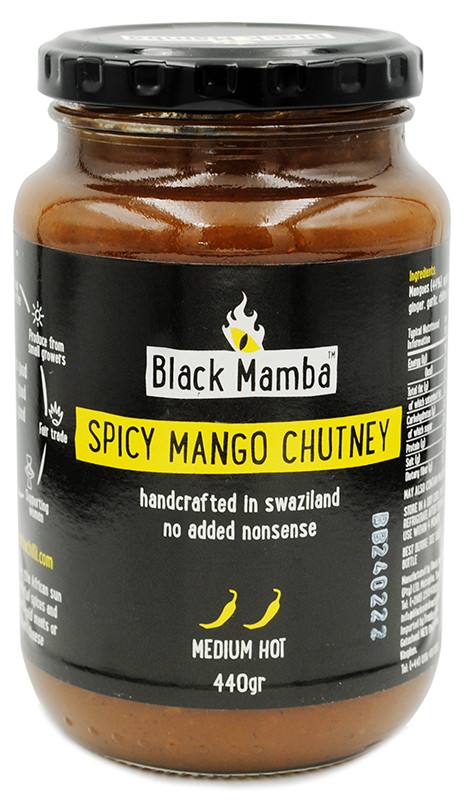 Buy Black Mamba Spicy Mango Chutney Online | Faithful to Nature