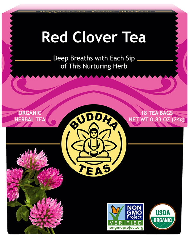 Buy Buddha Teas Red Clover Tea Online | Faithful to Nature