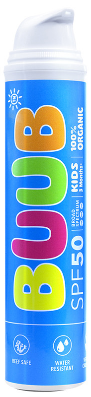 Buy BUUB Organic Kids Sunscreen SPF 50 Online | Faithful to Nature
