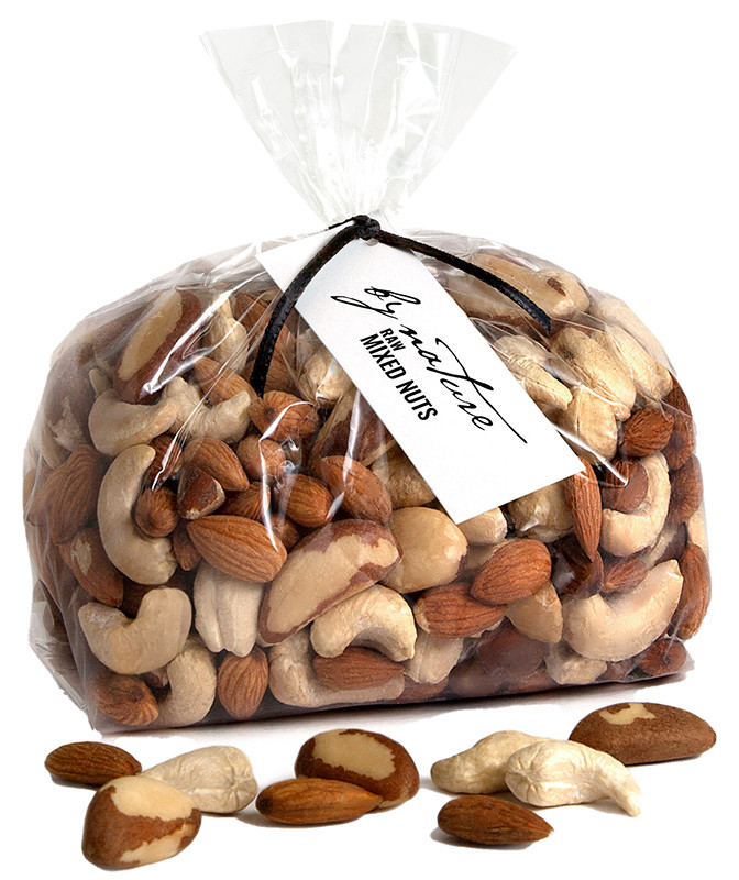 Buy By Nature Raw Mixed Nuts, 500g Online | Faithful to Nature