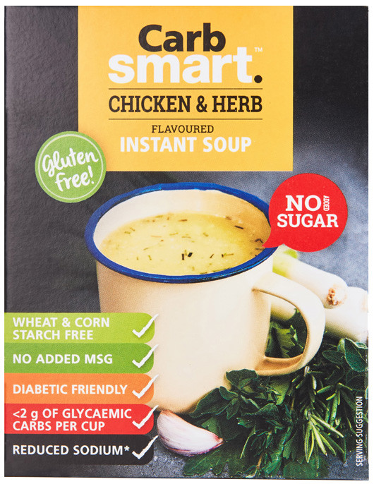 Buy Carbsmart Chicken & Herb Instant Soup Online | Faithful to Nature