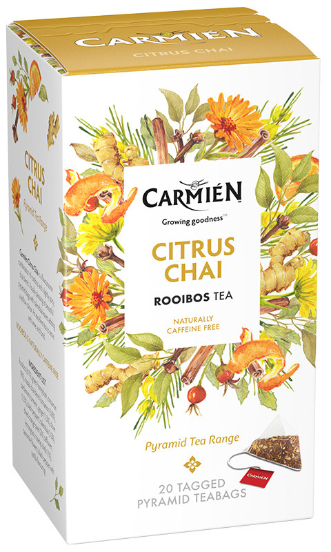 Buy Carmien Rooibos Tea - Citrus Chai Online | Faithful to Nature