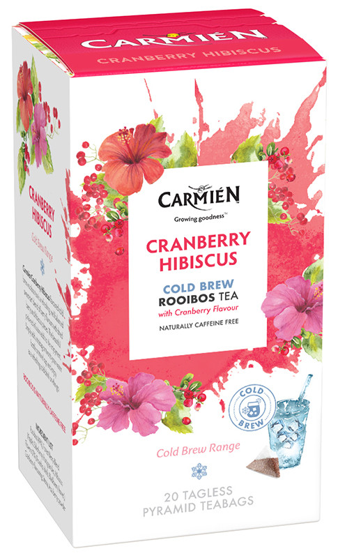 Buy Carmien Cold Brew Rooibos Tea - Cranberry Hibiscus Online ...