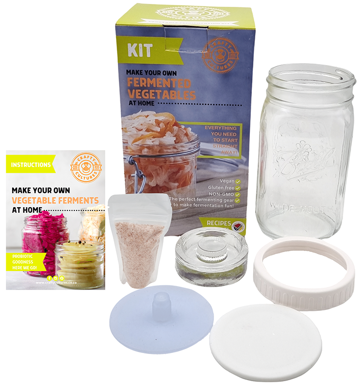 Buy Crafty Cultures Vegetable Fermentation Kit Online | Faithful to Nature