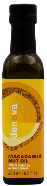 Buy Denova Macadamia Nut Oil 250ml Online | Faithful to Nature