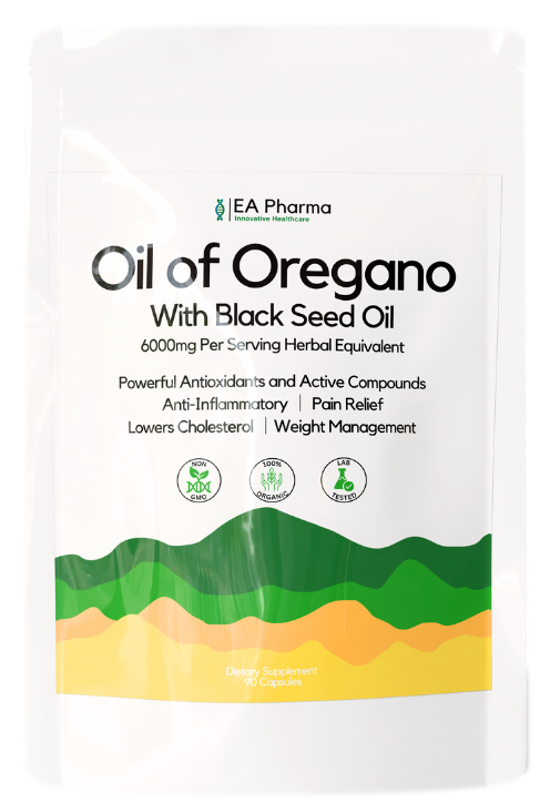 Buy EA Pharma - Oil of Oregano with Black Seed Oil Online | Faithful to ...