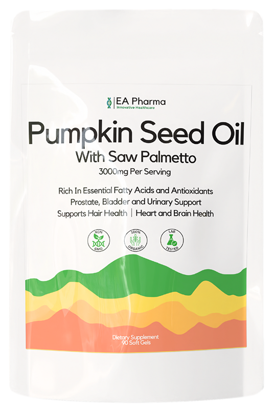 Buy EA Pharma Pumpkin Seed Oil with Saw Palmetto Online | Faithful to ...