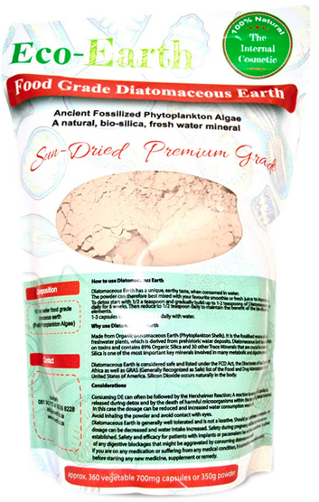 Buy Eco-Earth Food Grade Diatomaceous Earth Powder Online | Faithful to ...