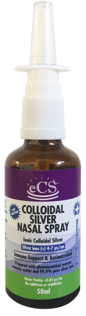 Buy ECS Coloidal Silver Nasal Spray Online | Faithful to Nature