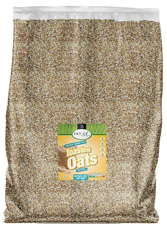 Buy Entice Gluten Free Toasted Oats 5kg (Instant) Online | Faithful to ...