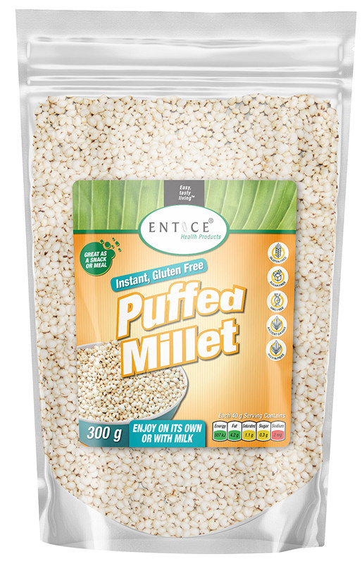 Buy Entice Puffed Millet 300g Online | Faithful to Nature