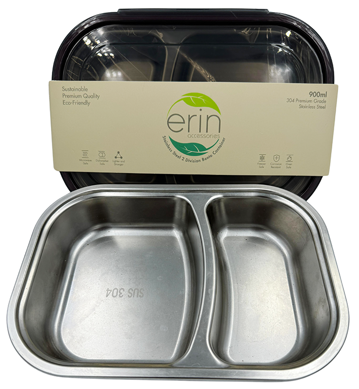 Buy Erin Stainless Steel food container - 900ml Bento Online | Faithful ...