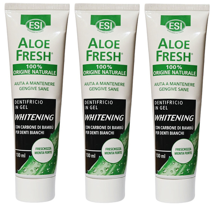Buy ESI Aloe Fresh Toothpaste Whitening x 3 Online | Faithful to Nature