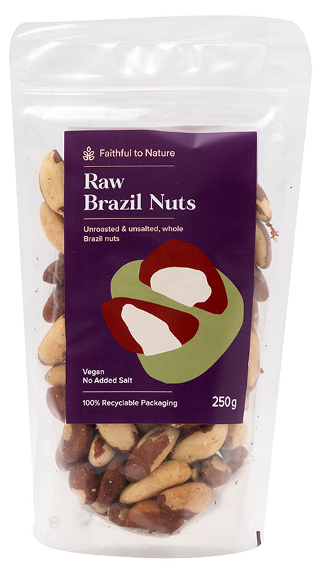 Buy FtN Raw Brazil Nuts Online | Faithful to Nature
