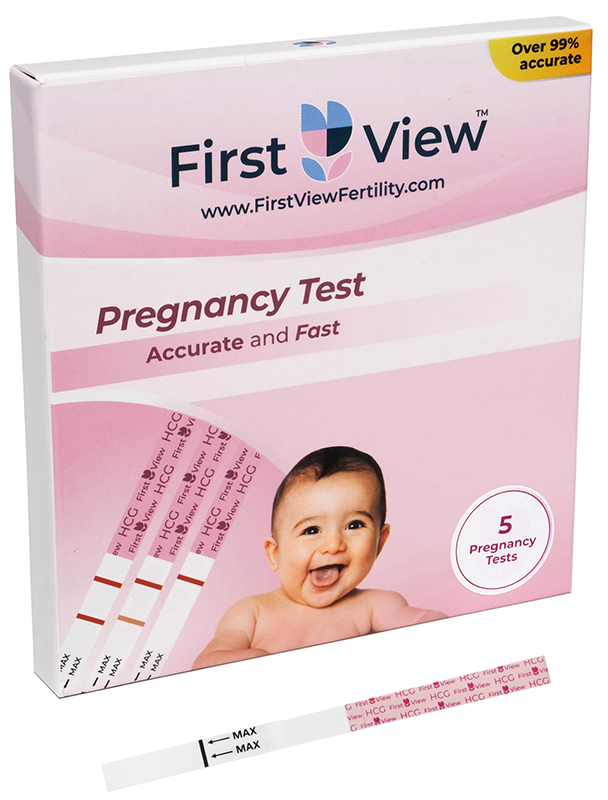 Buy FirstView - 5 Pregnancy Tests Strips Online | Faithful to Nature