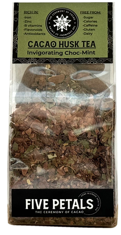 Buy Five Petals Invigorating Choc- Mint Cacao Tea Online | Faithful to ...