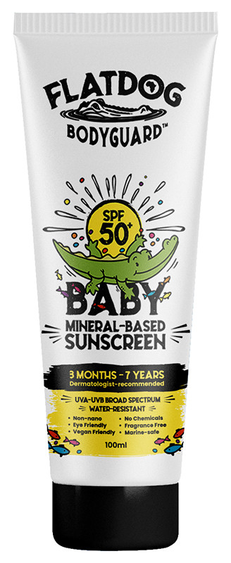 Buy Flatdog Bodyguard Baby SPF 50+ Sunscreen Online | Faithful to Nature
