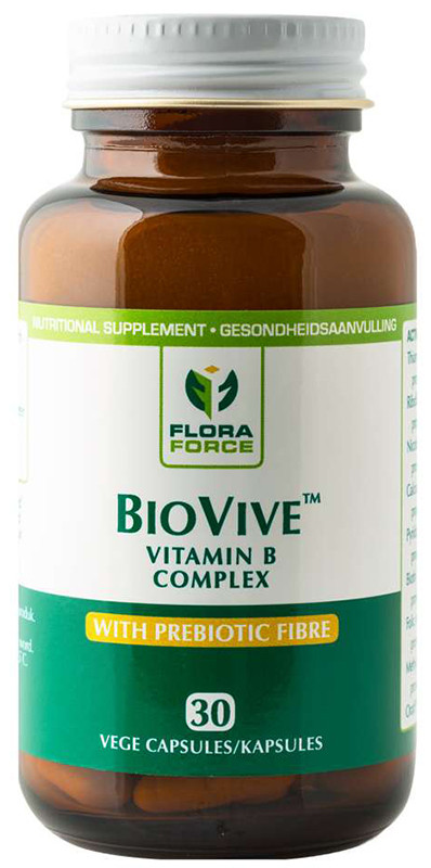 Buy Flora Force BioVive™ B-Complex with Prebiotic Fibre 30 capsules ...