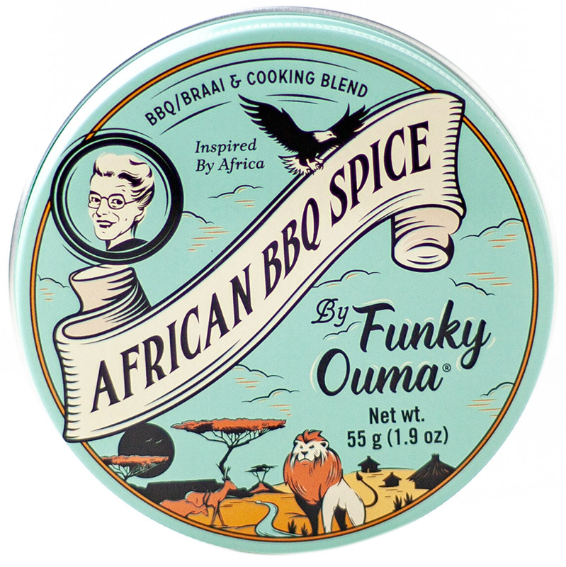 Buy Funky Ouma African BBQ Spice Travel Tin Online | Faithful to Nature