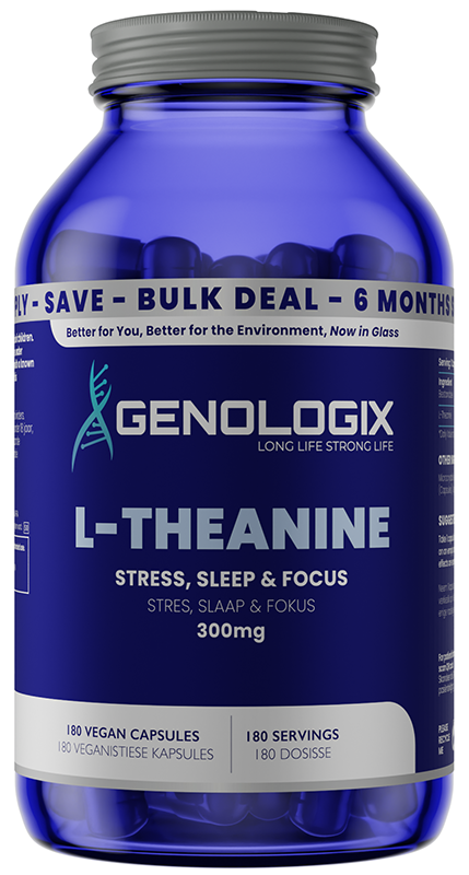 Buy Genologix L-Theanine (Stress, Sleep, Focus) - 180 Day Supply Online ...