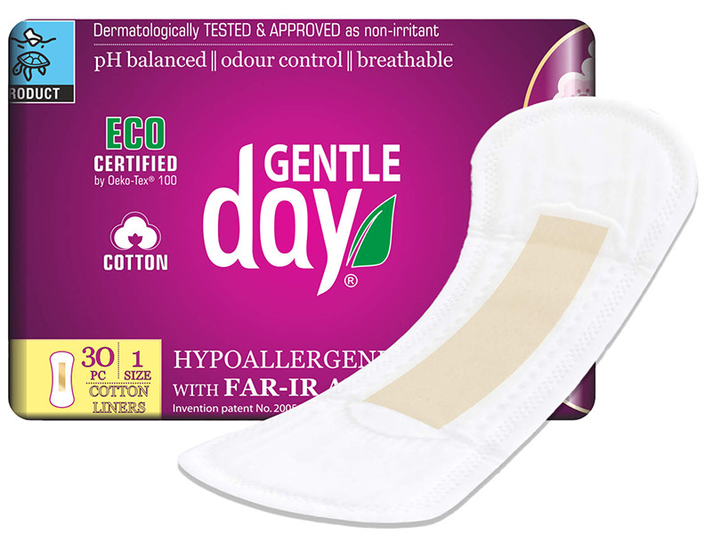 Buy Gentle Day Regular Liners - Organic & Hypoallergenic Online ...