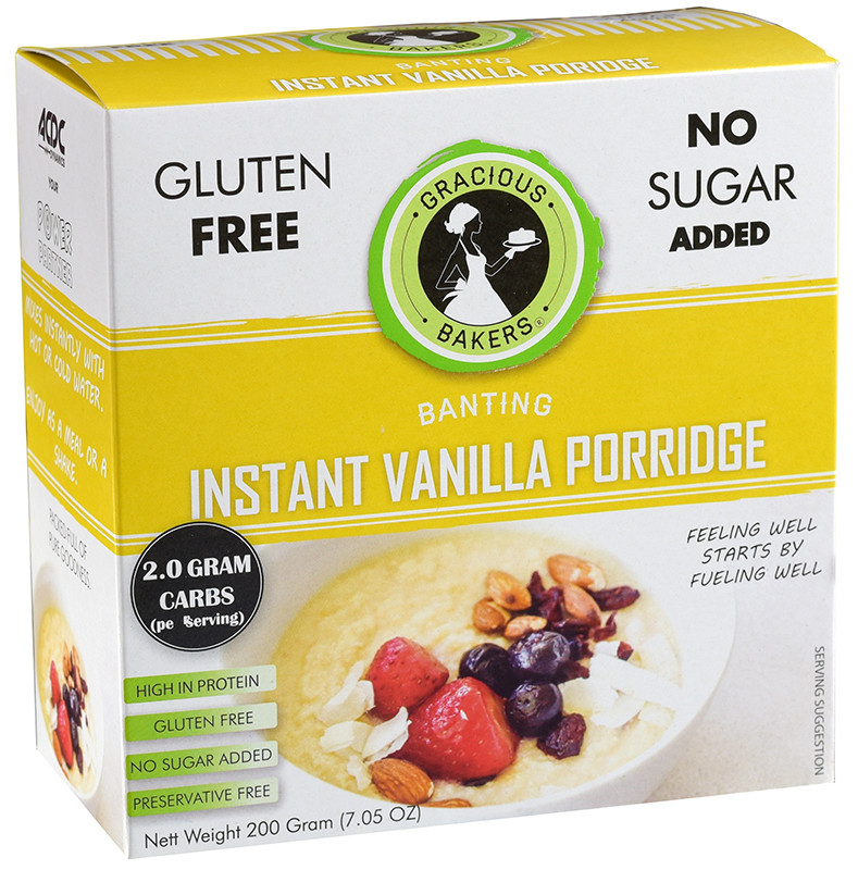 Buy Gracious Bakers Instant Vanilla Porridge Online | Faithful to Nature